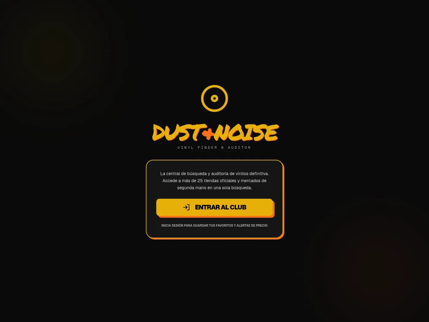 dust&noise Vinyl Finder