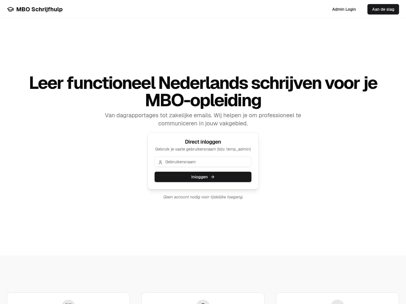 Dutch Writing Tutor