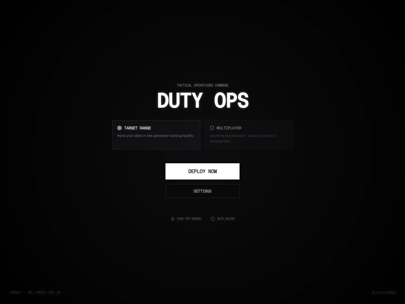 Duty Ops Shooter
