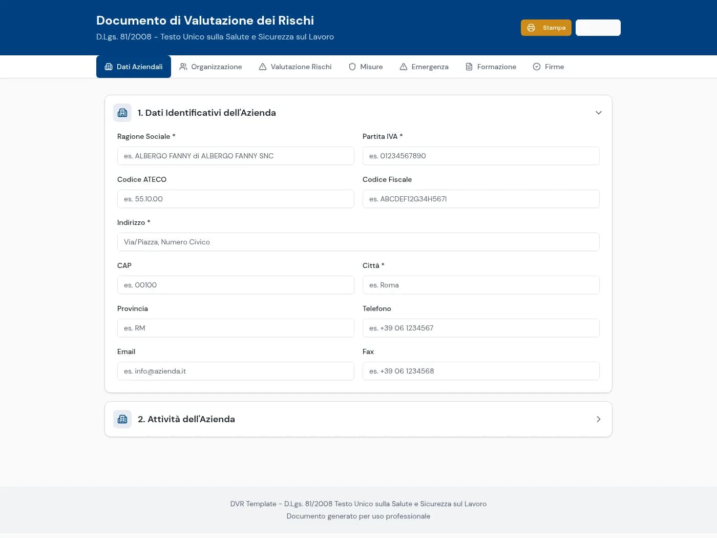 DVR Sécurité Template