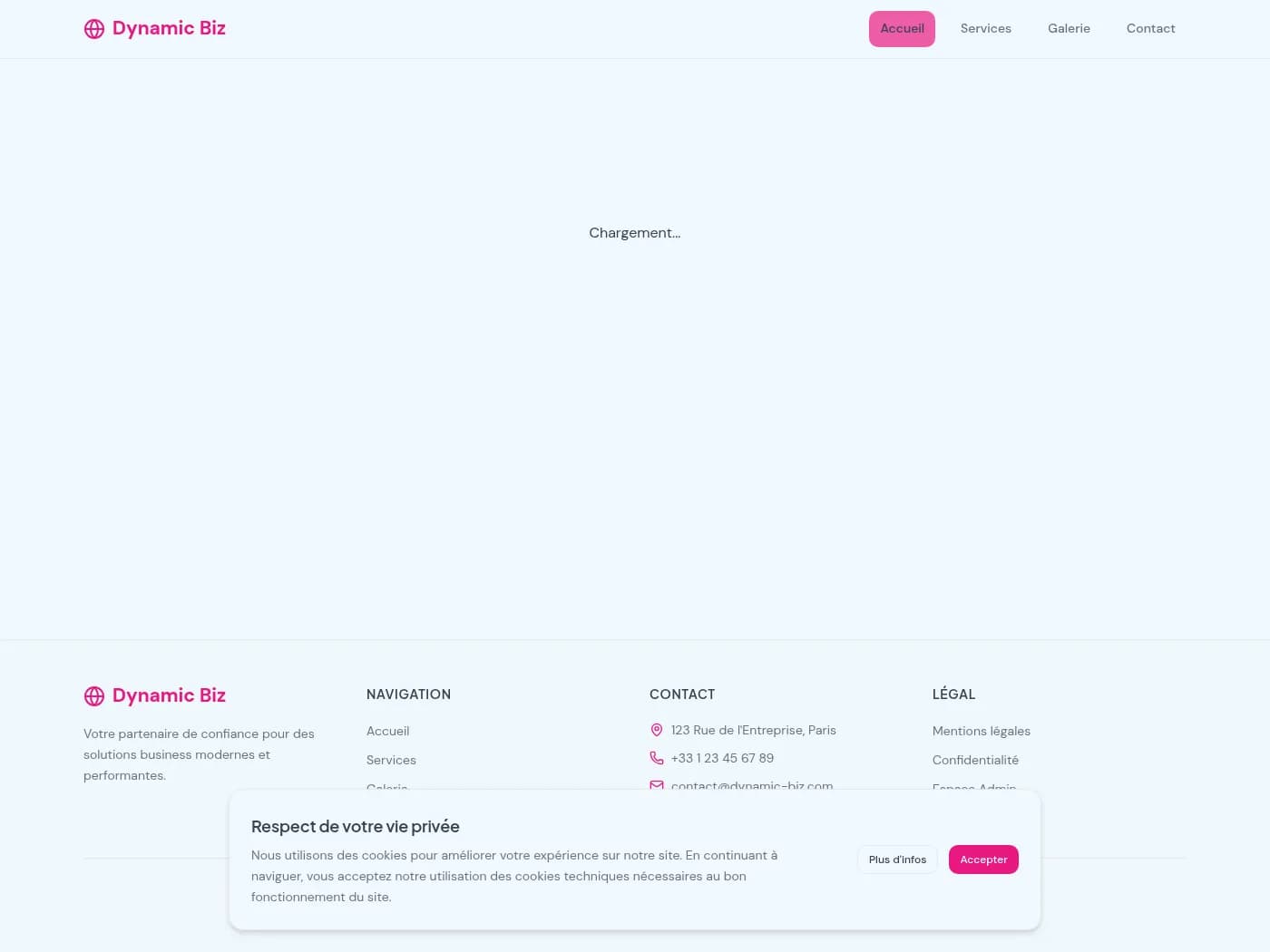 Dynamic Biz Website Suite