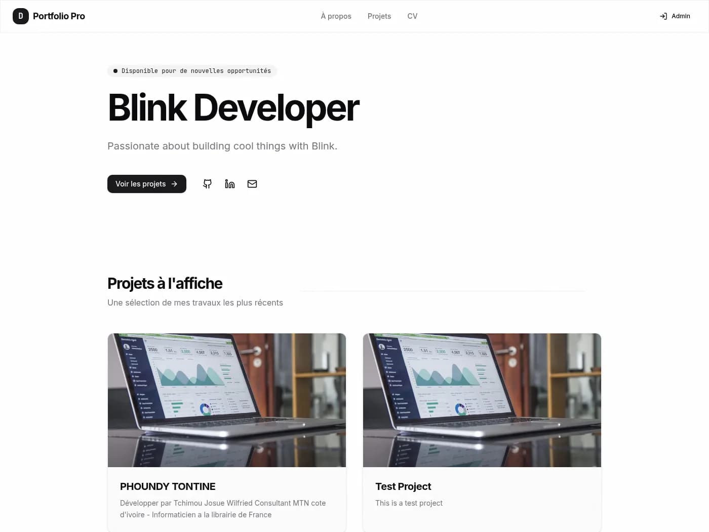 Josue Wilfried - Portfolio