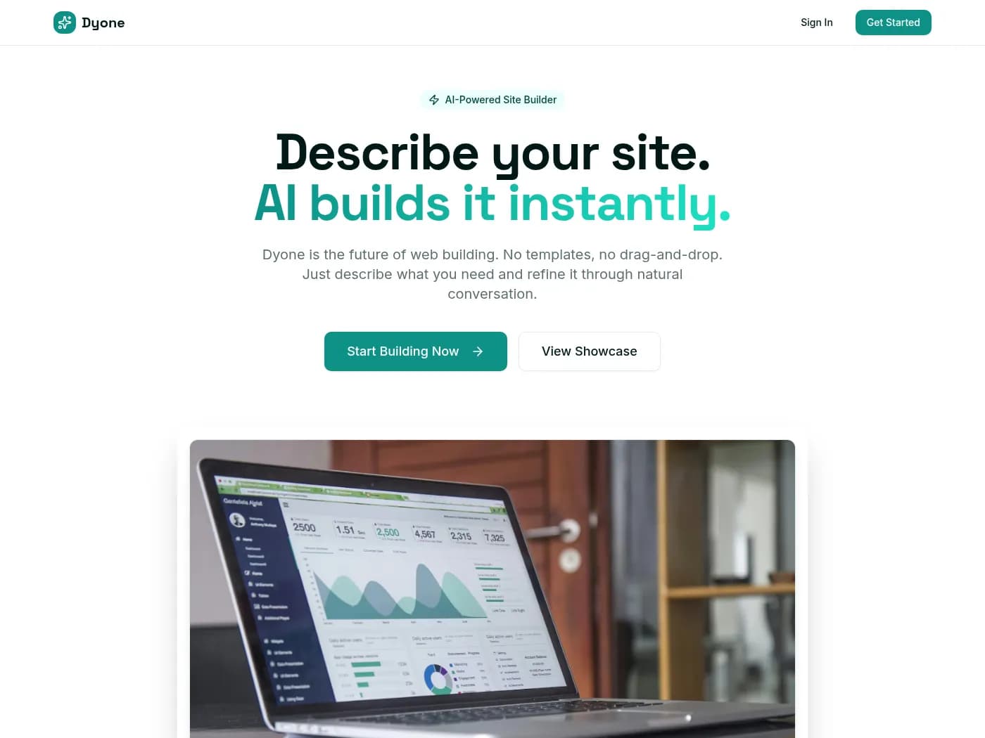 Dyone Site Builder