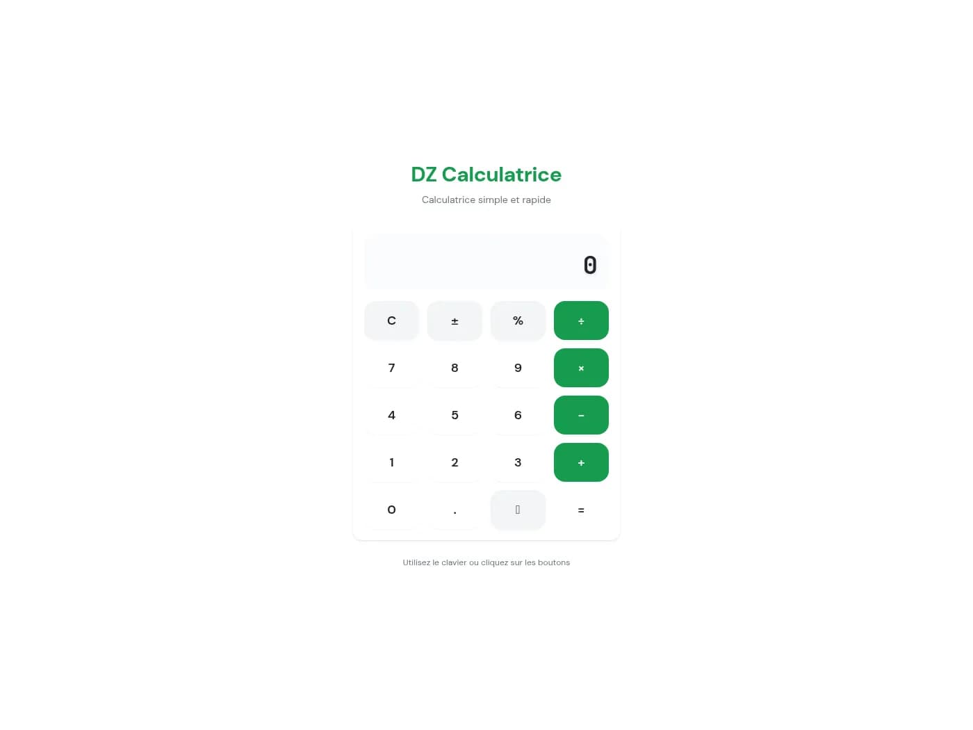 DZ Calculatrice App