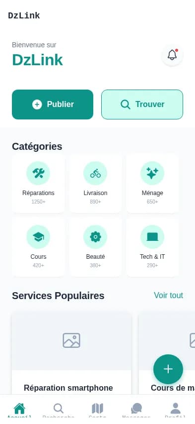 DzLink Services App