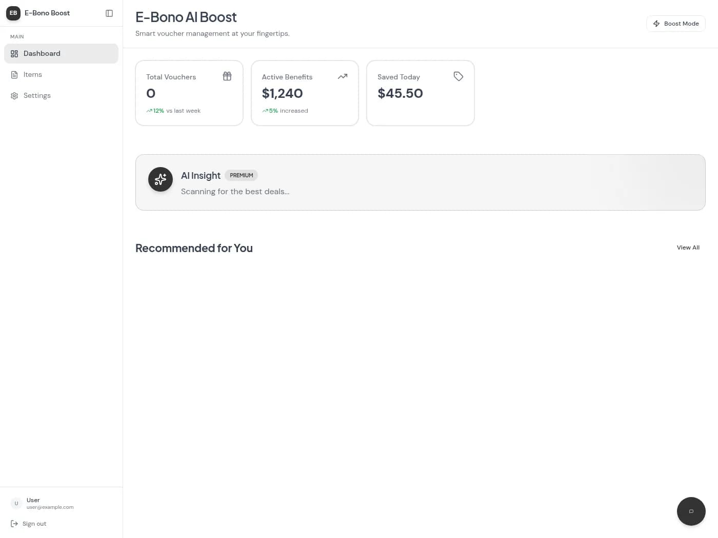 E-Bono AI Boost