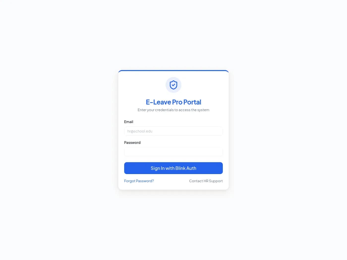 E-Leave Pro Portal