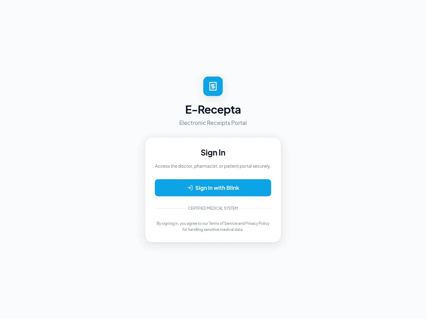 E-Receipts Portal