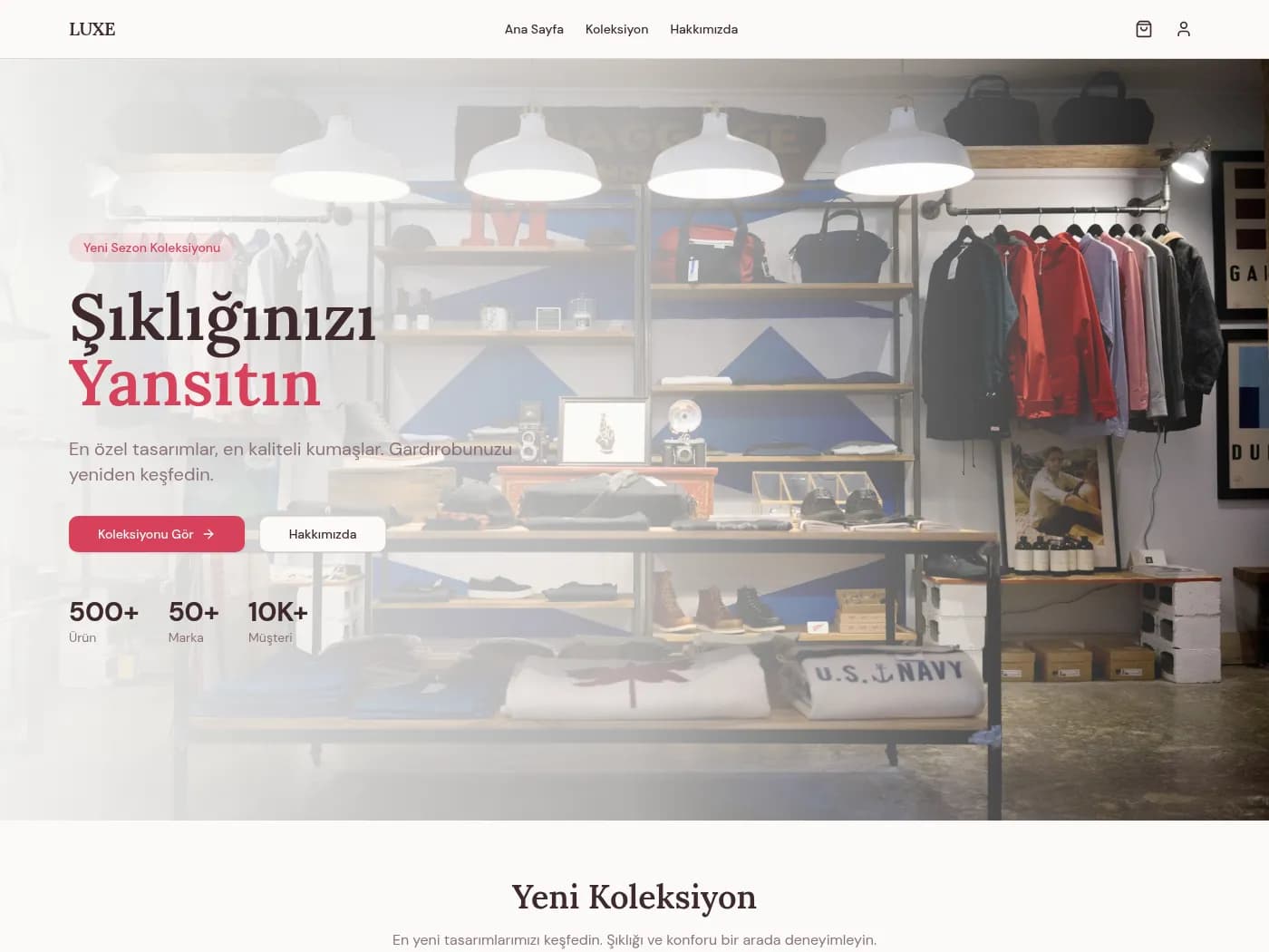 Kolay E-Ticaret Sitesi