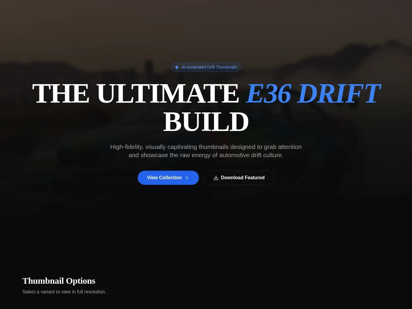E36 Drift Build Thumbnail