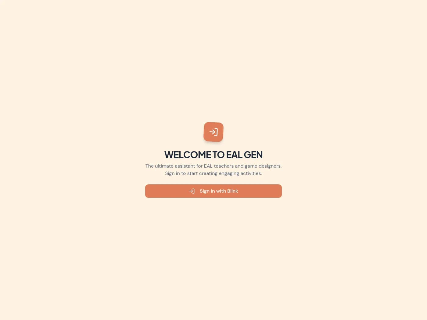 EAL Game Generator