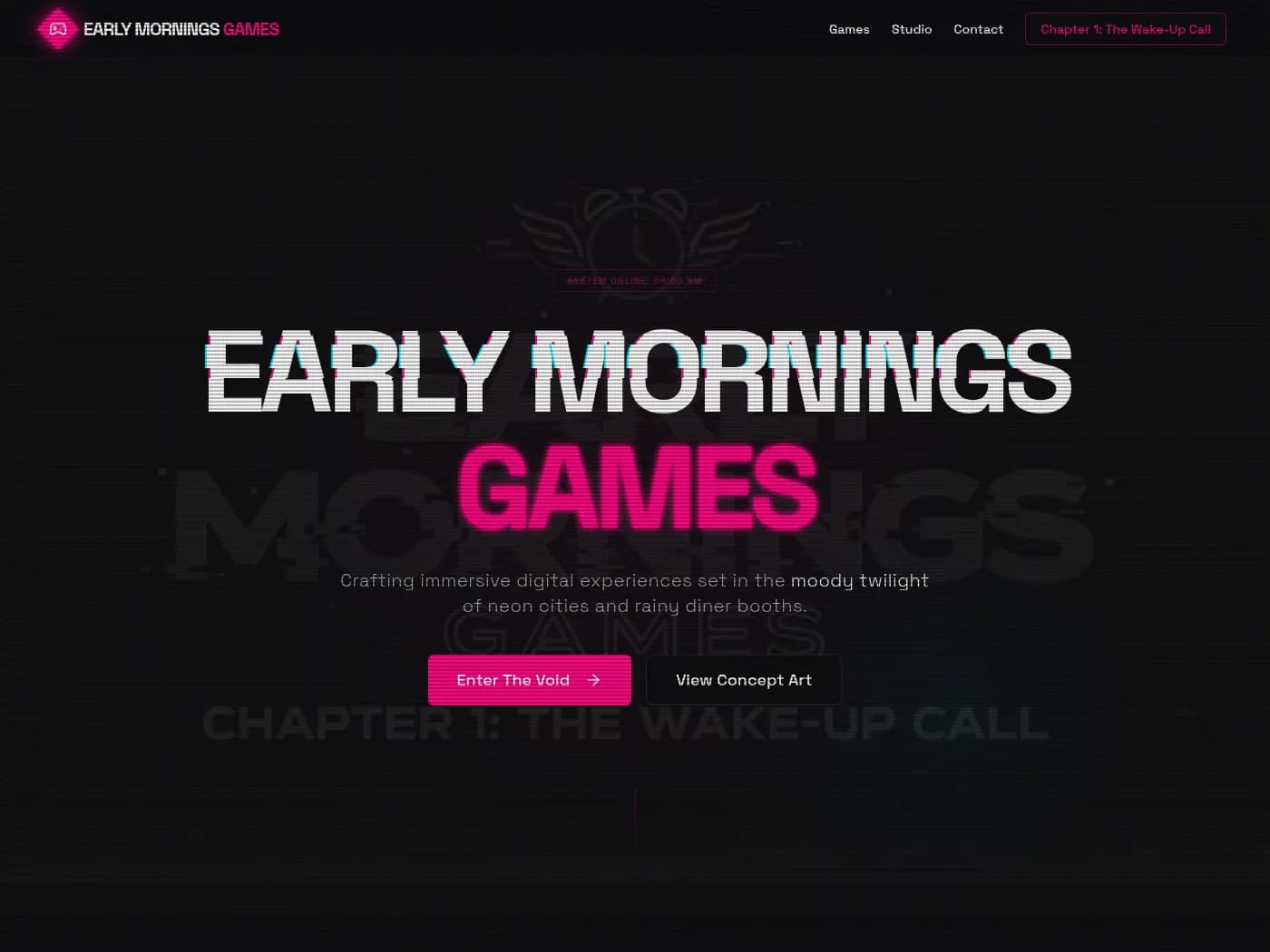 Early Mornings Games