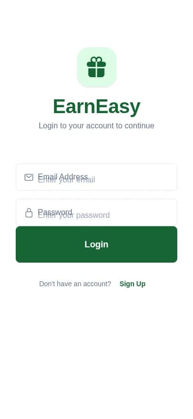 EarnEasy Rewards App