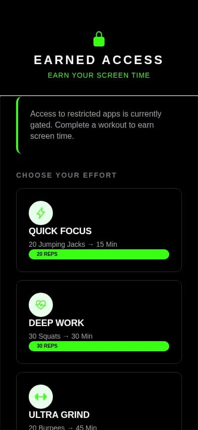 Earned Access