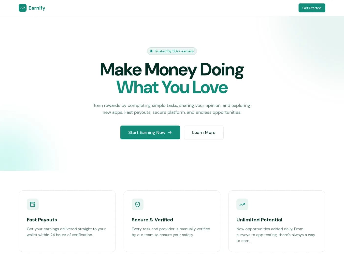 Earnify App
