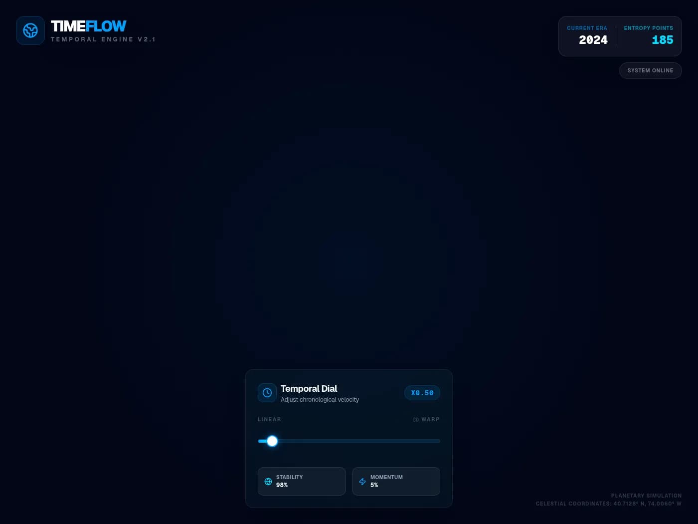 Spin the Earth Game