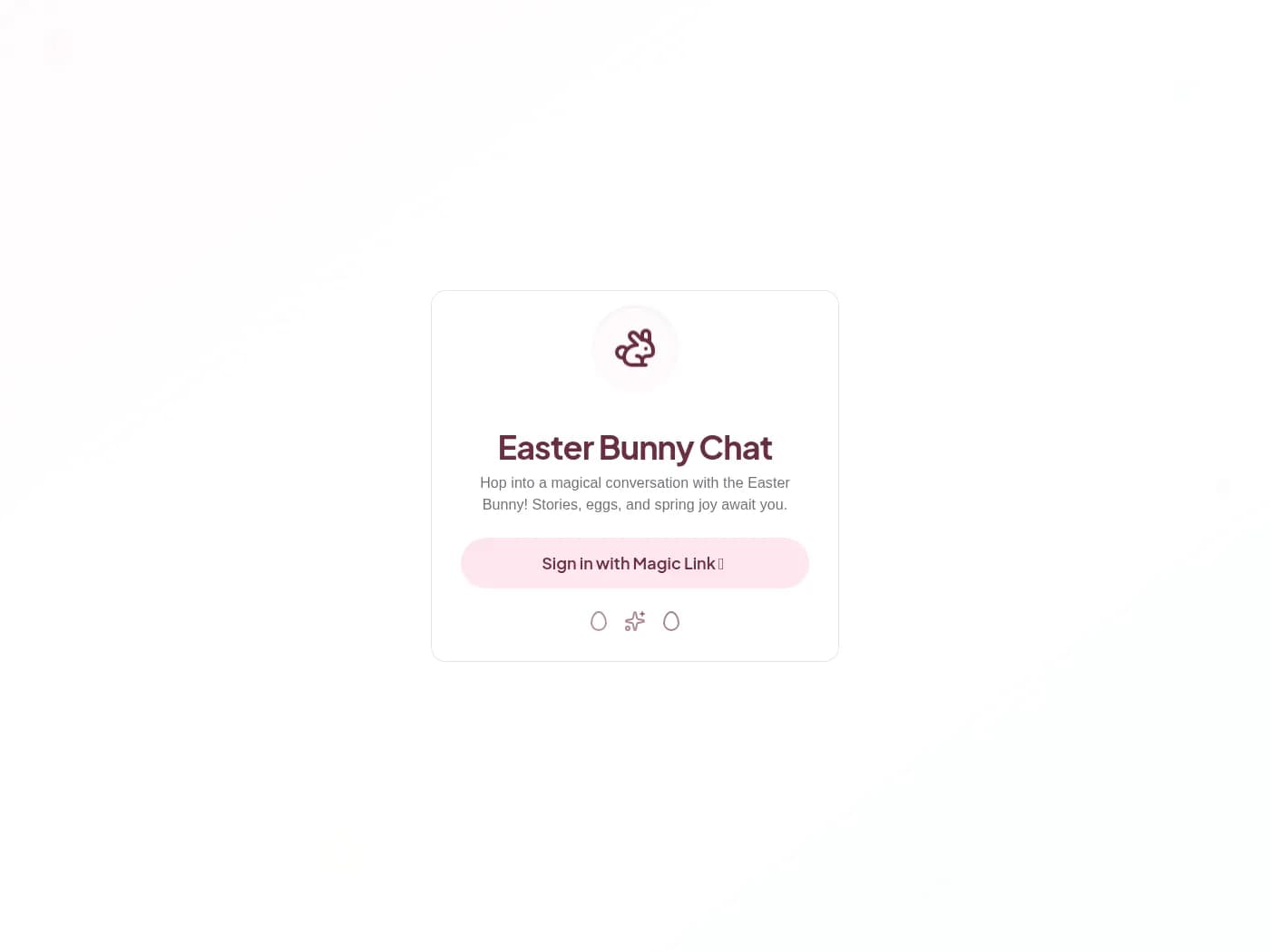 Easter Bunny Chat