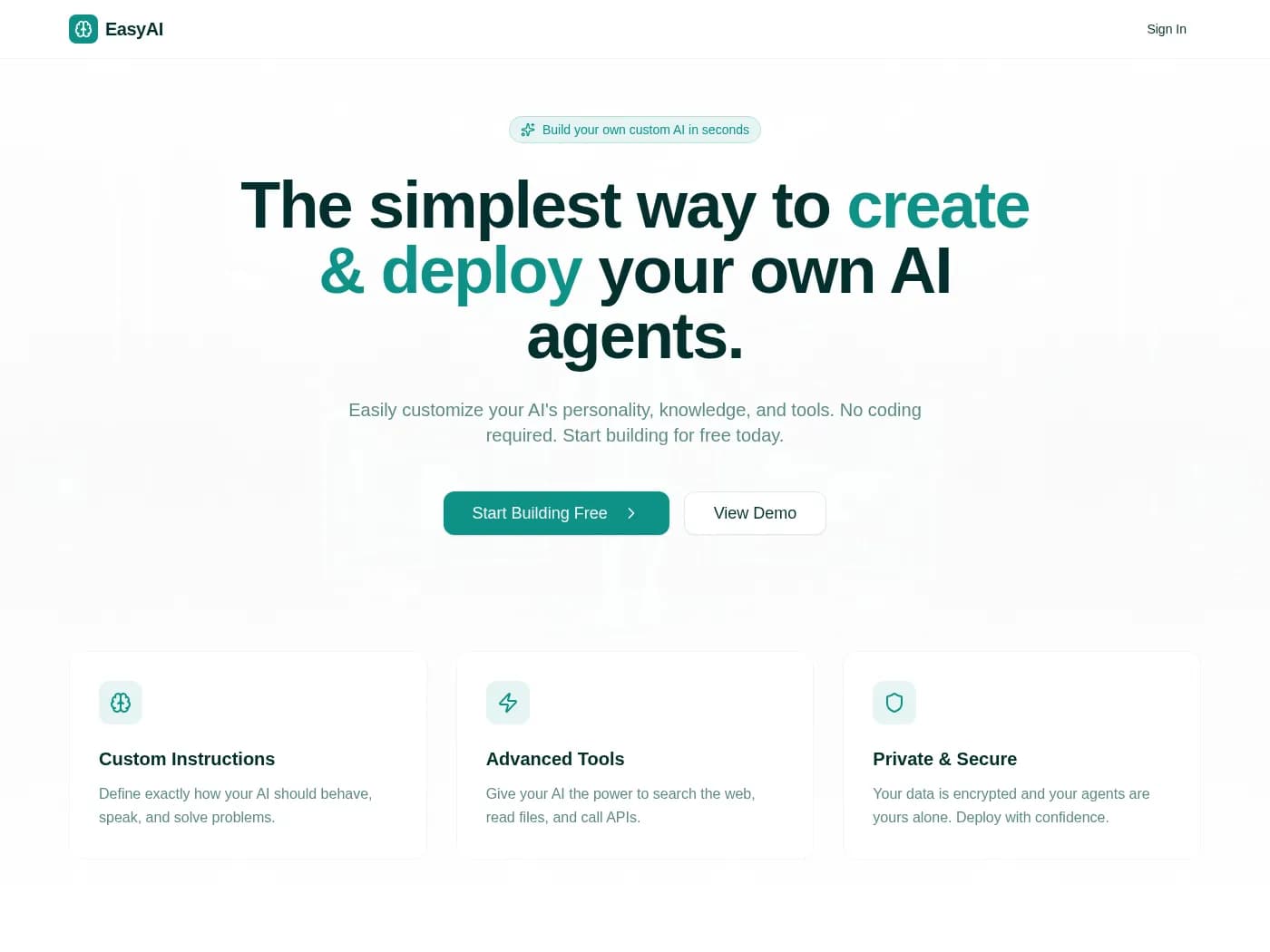 Easy AI Builder