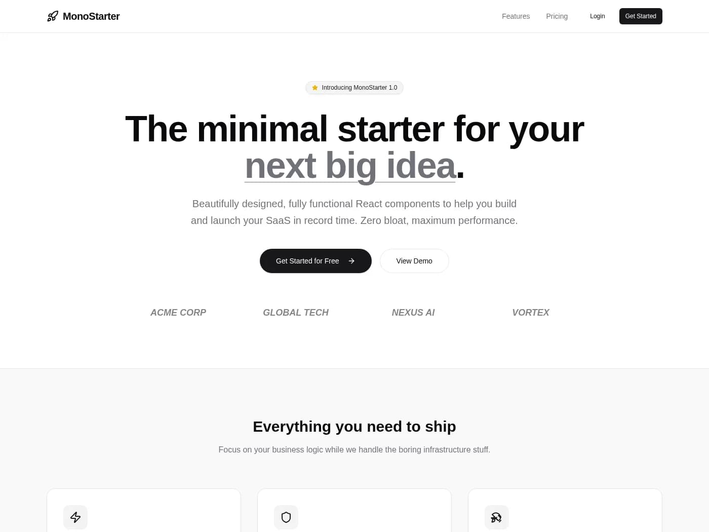 Easy App Starter