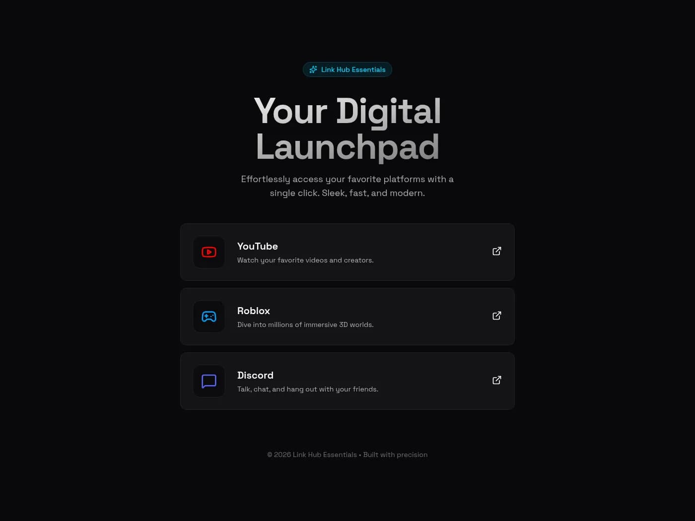Link Hub Essentials
