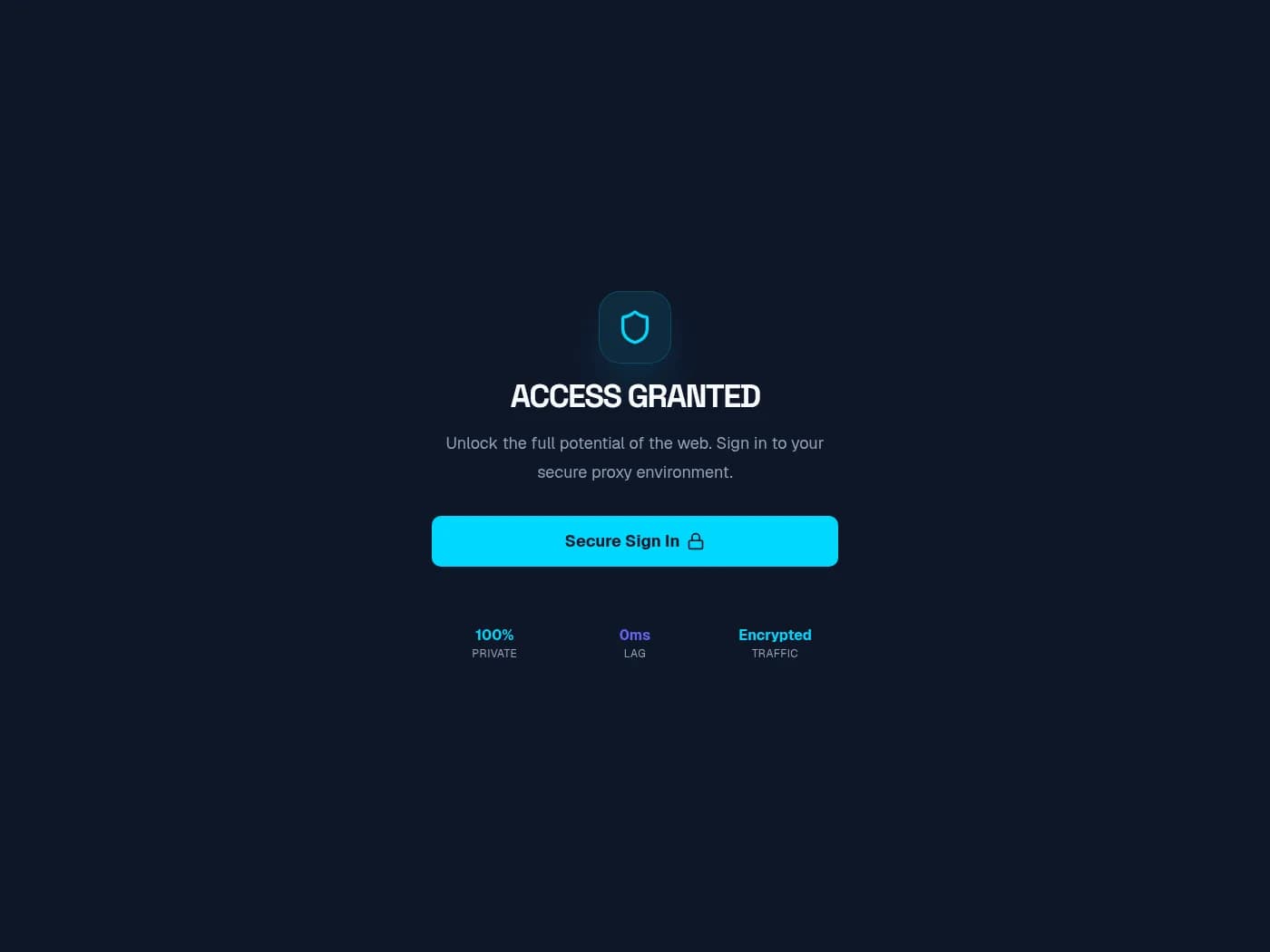 EasyProxy Website