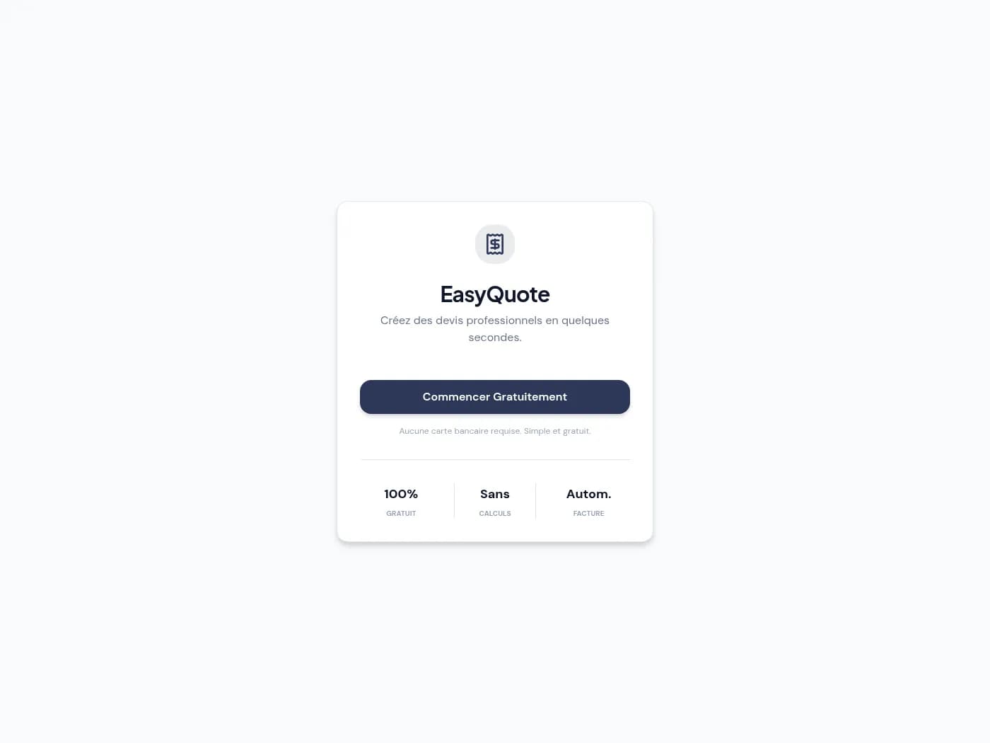 EasyQuote App