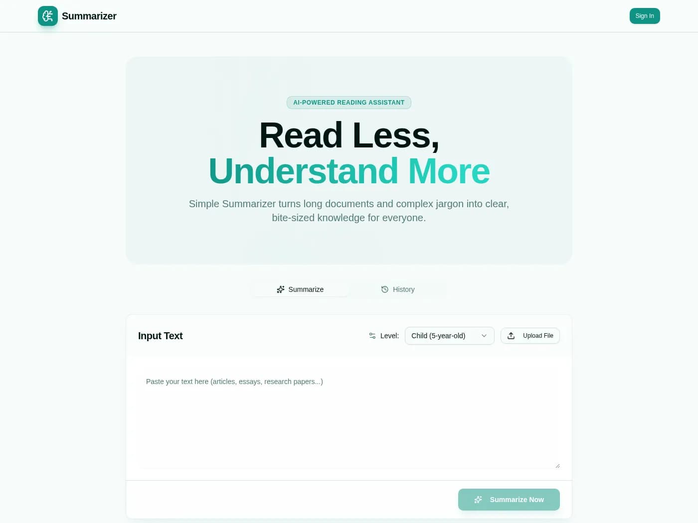 Simple Summarizer