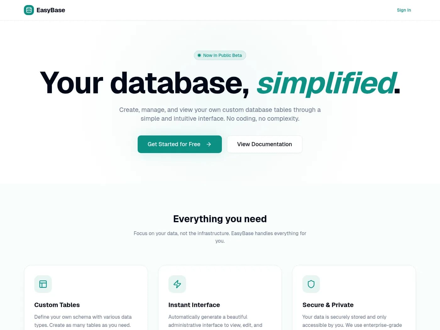 EasyBase Builder