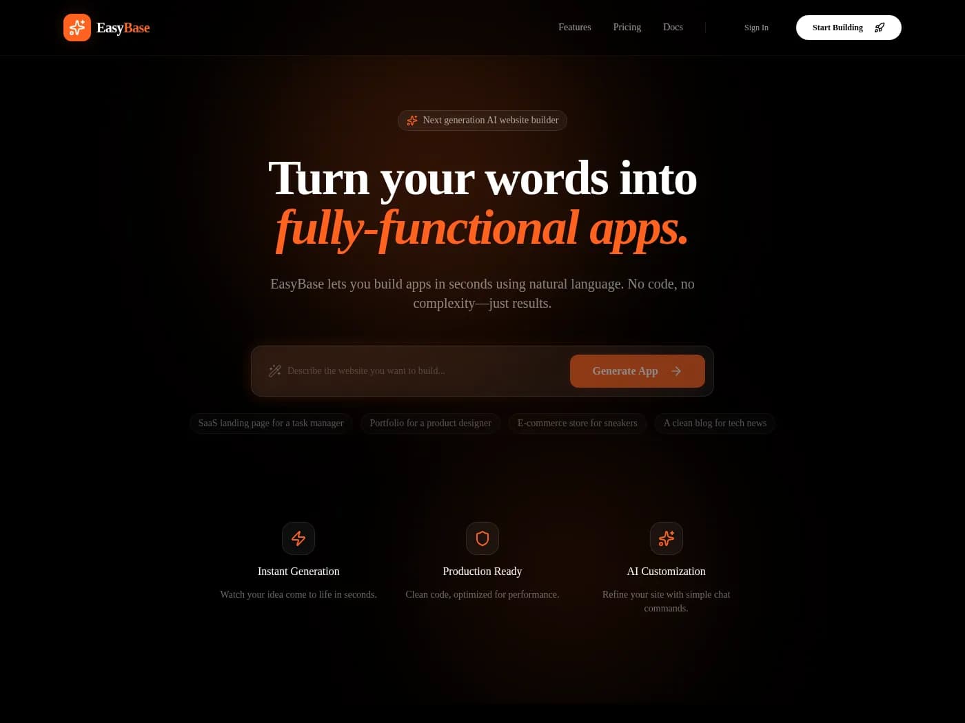 EasyBase Website