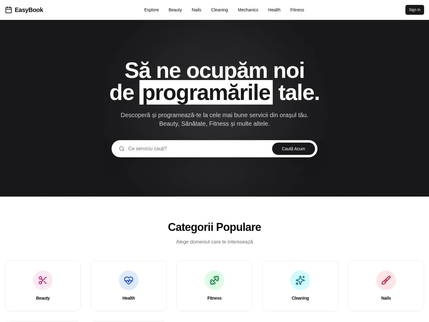 EasyBook Scheduler