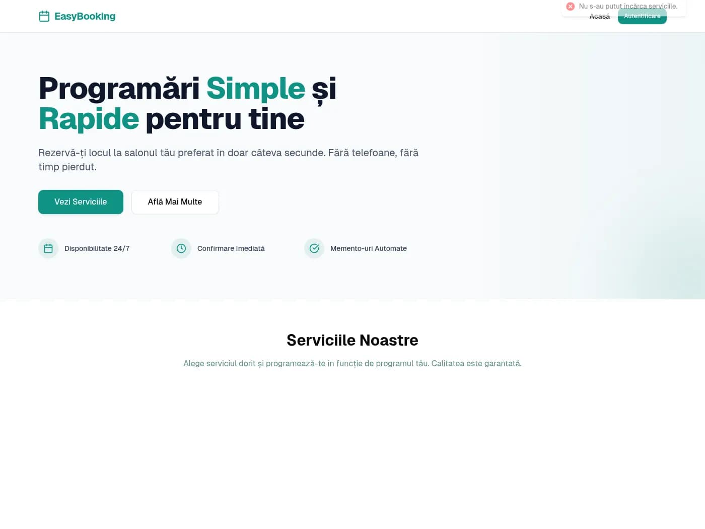 EasyBooking App