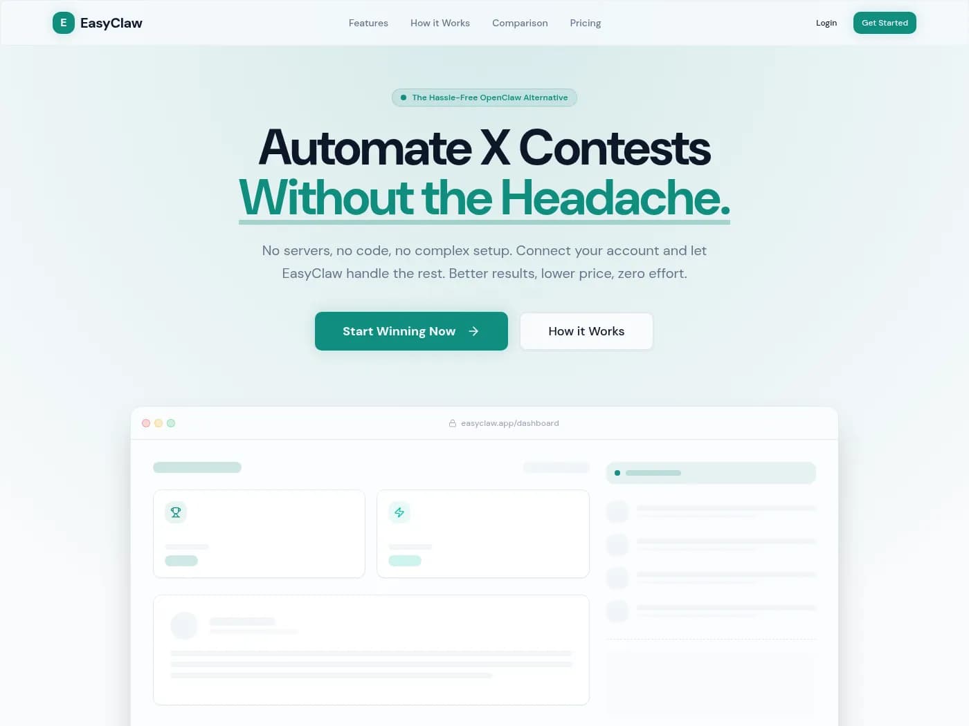 EasyClaw SaaS Site