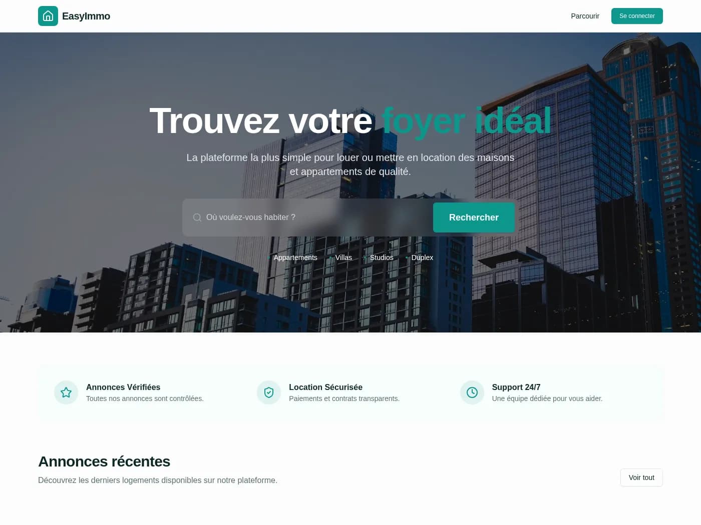 EasyImmo Online Agency
