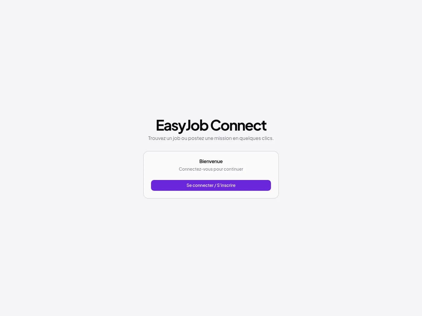 EasyJob Connect