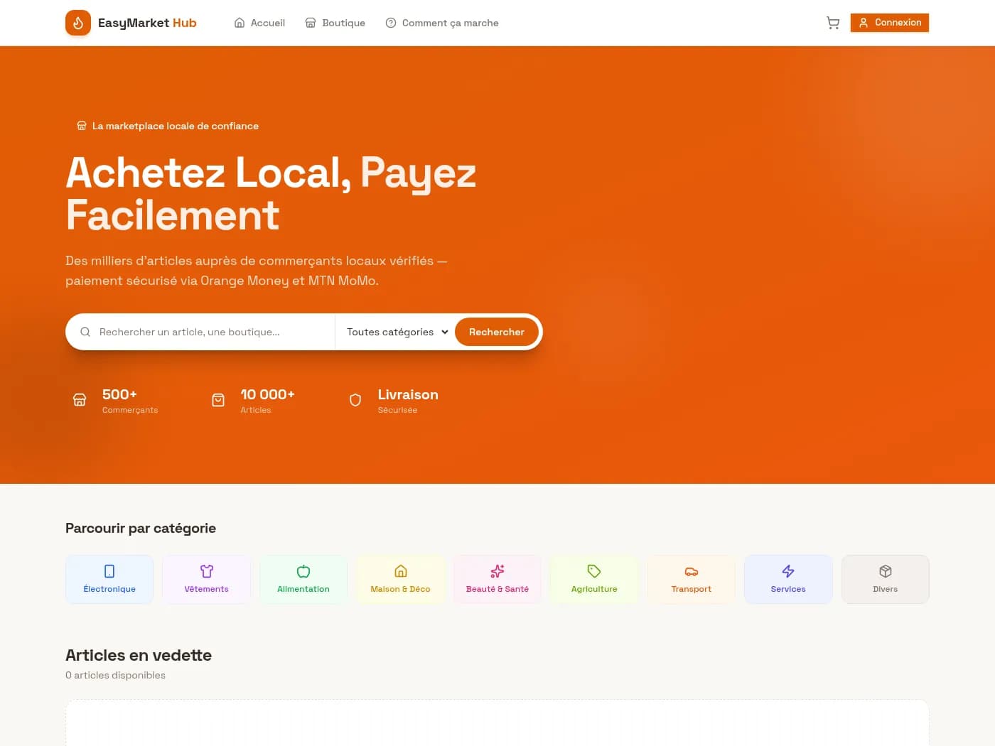 EasyMarket Hub