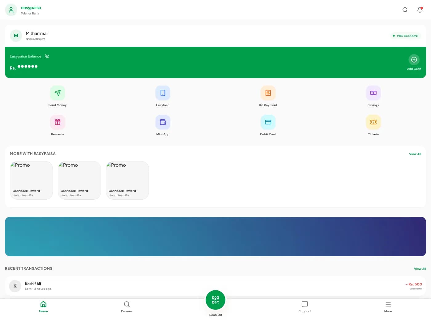 Easypaisa Demo Payment