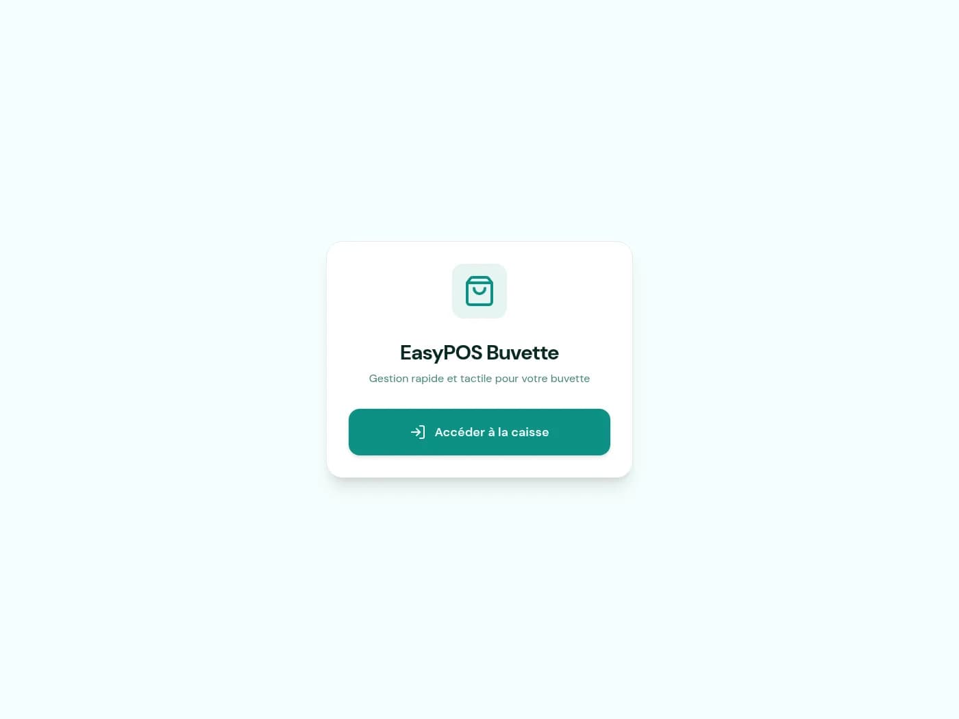 EasyPOS Buvette