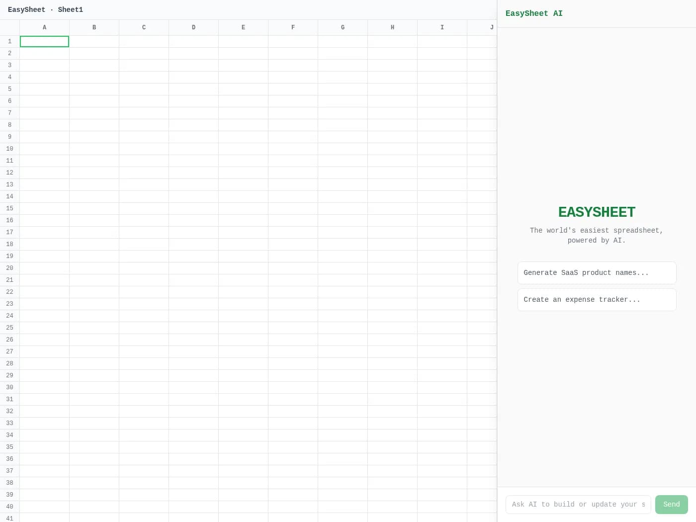 EasySheet