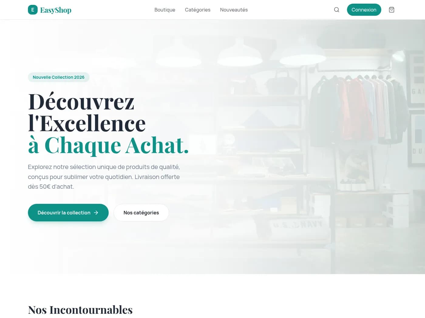 EasyShop Online Store