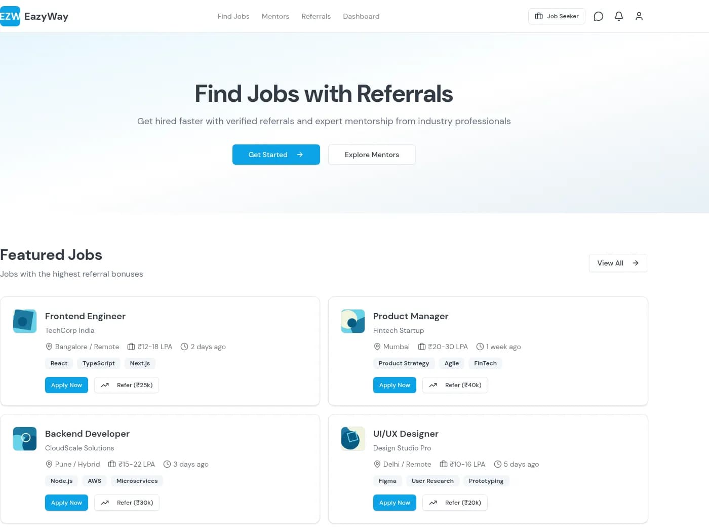 EazyWay Career Platform