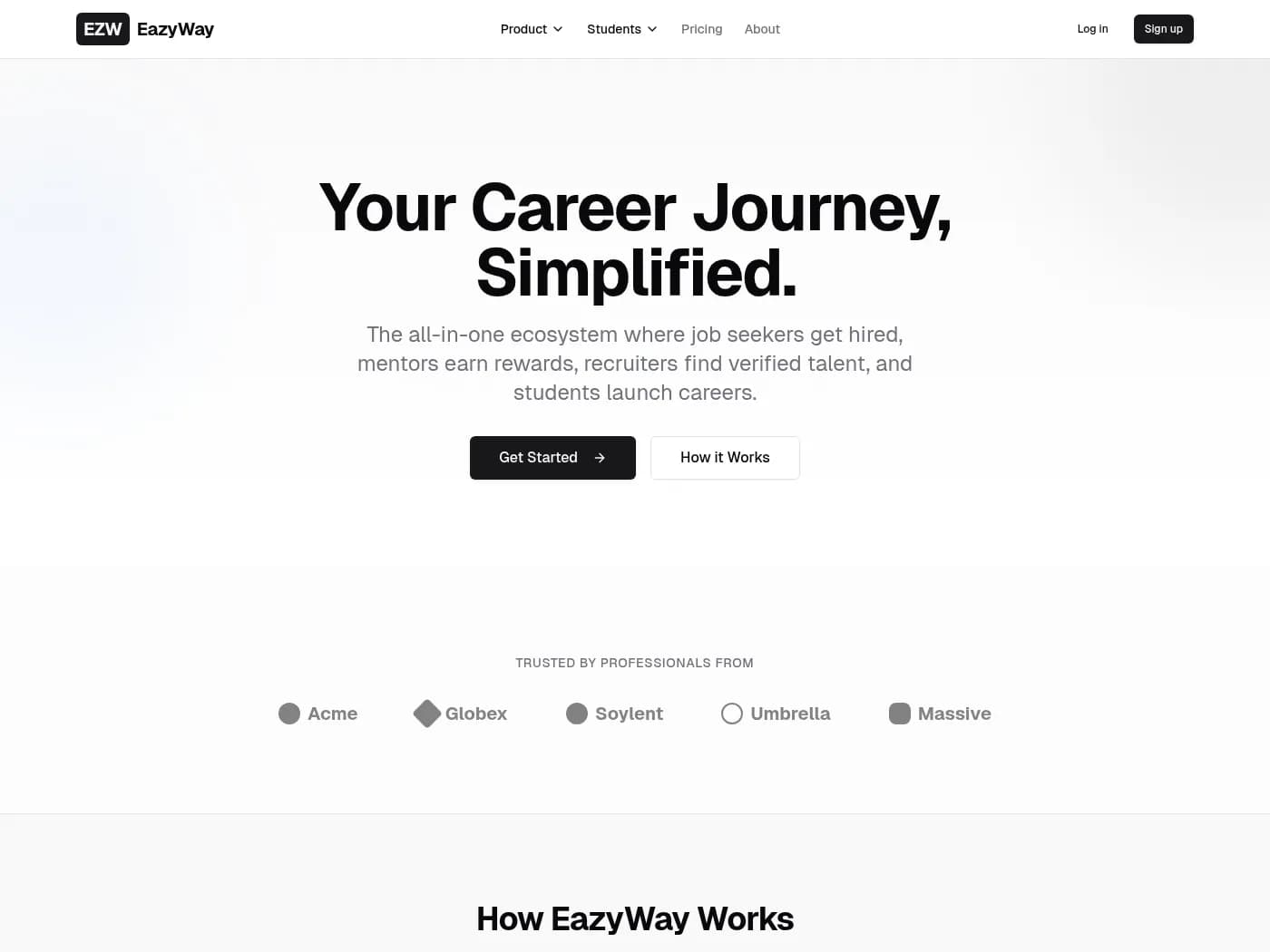 EazyWay Careers Site