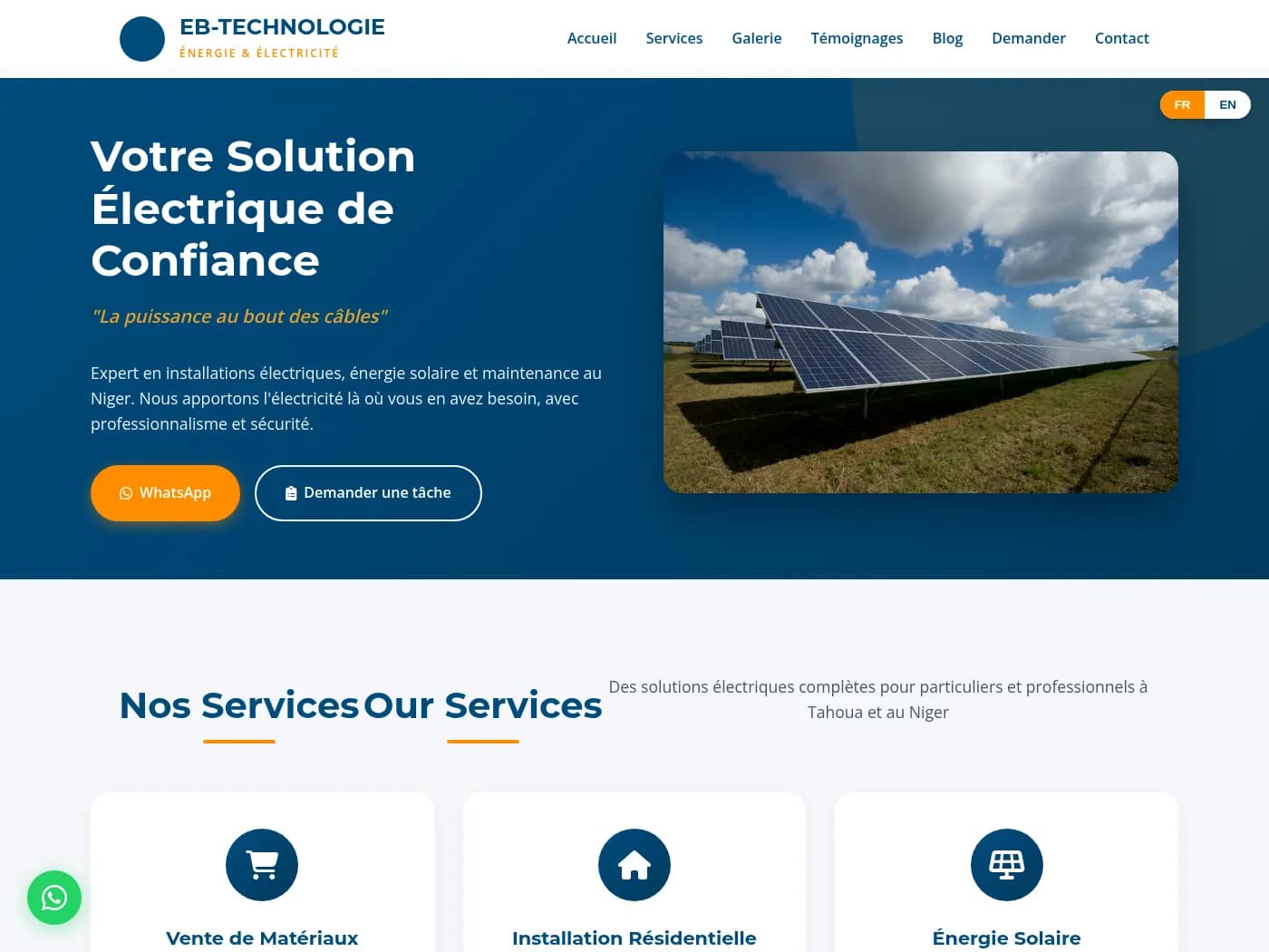 EB-Technologie Web Portal