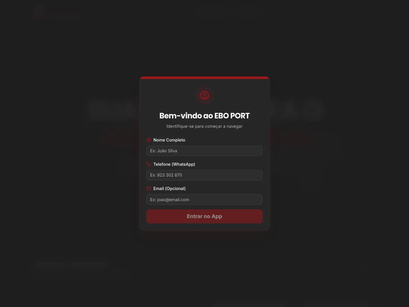 EBO PORT Web PWA