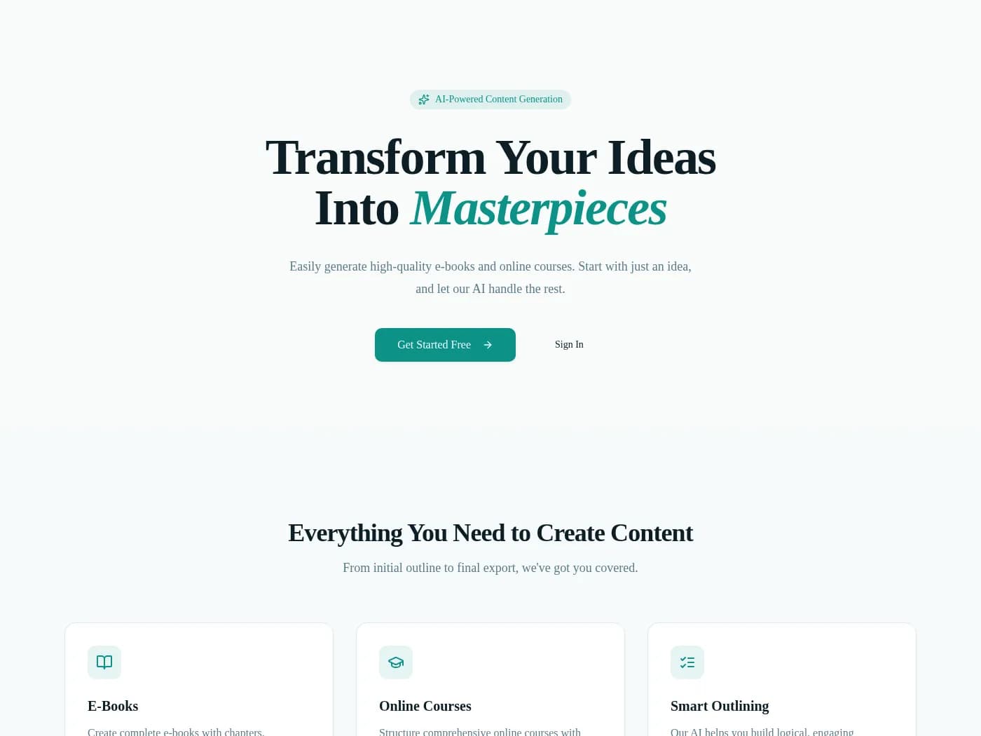 E-Book & Course Genie