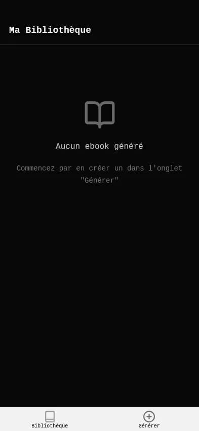 Ebook Générateur IA