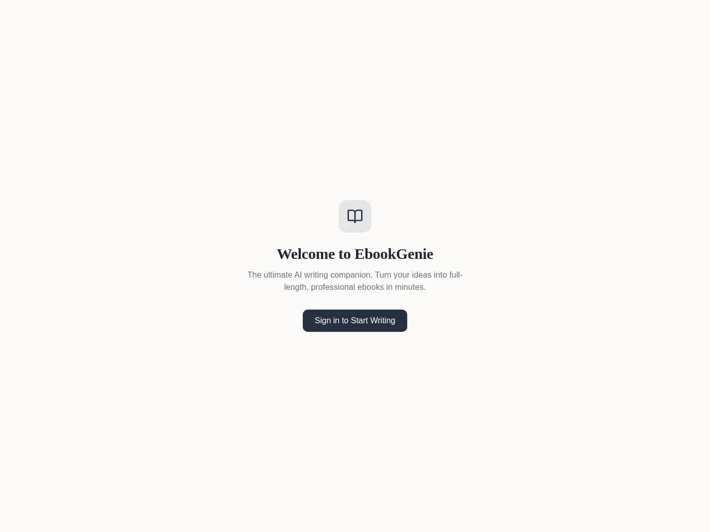 EbookGenie