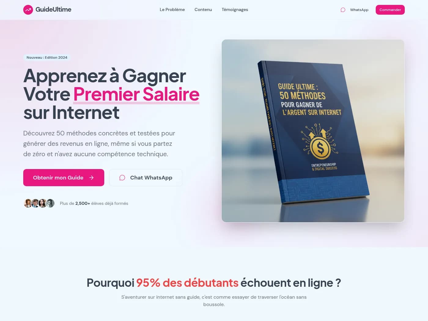 Ebook Profit Landing Page