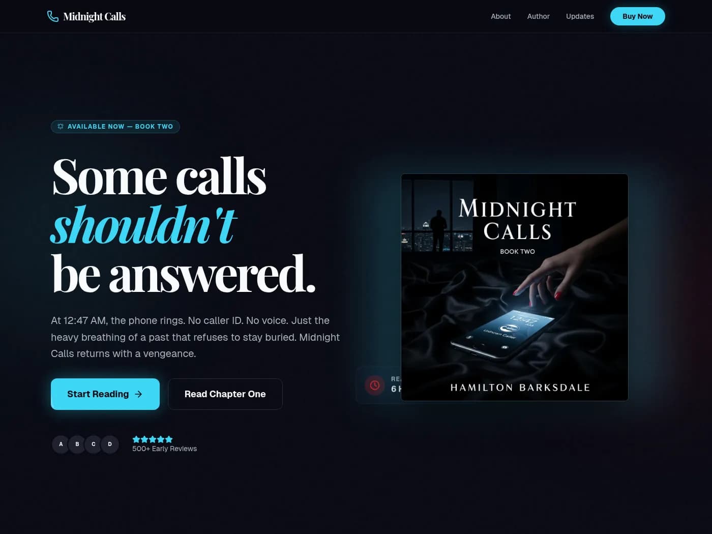 eBook Launch Landing