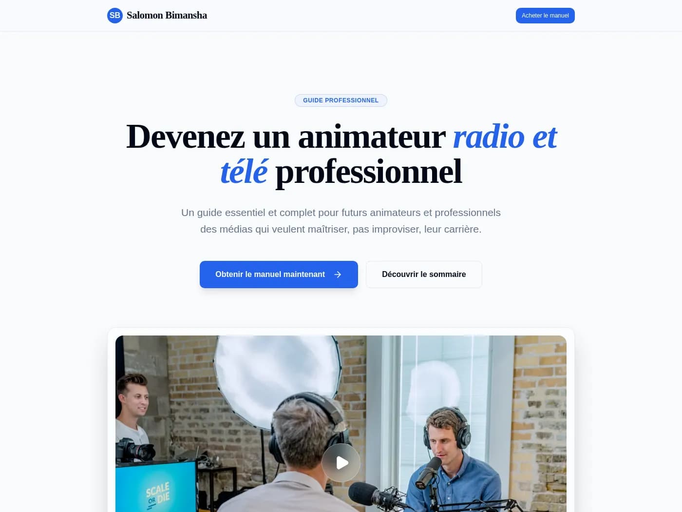 Media Pro Manual Site