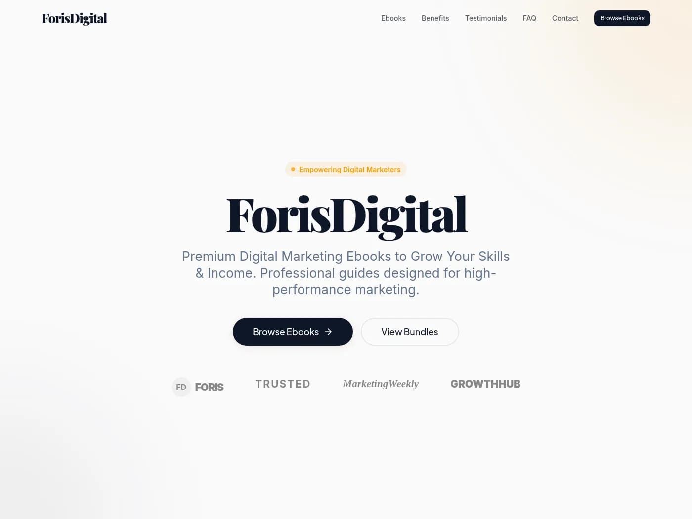 ForisDigital Ebook Store